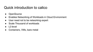 Network policies in Kubernetes using Calico | PDF