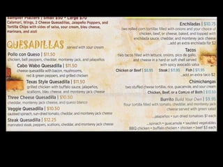 Calico Jack's Cantina Menu 2016 | PPT