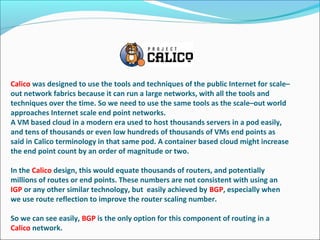 Calico and BGP | PPT