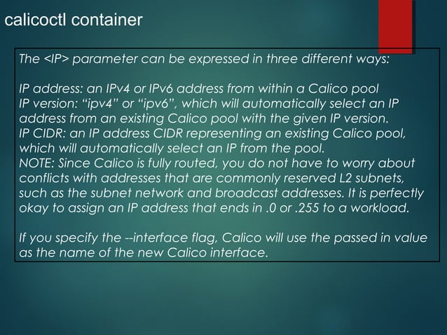 Calico and container | PPT