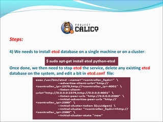 Calico and ubuntu | PPT