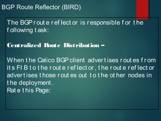 Calico architecture | PPT | Cloud Computing | Internet