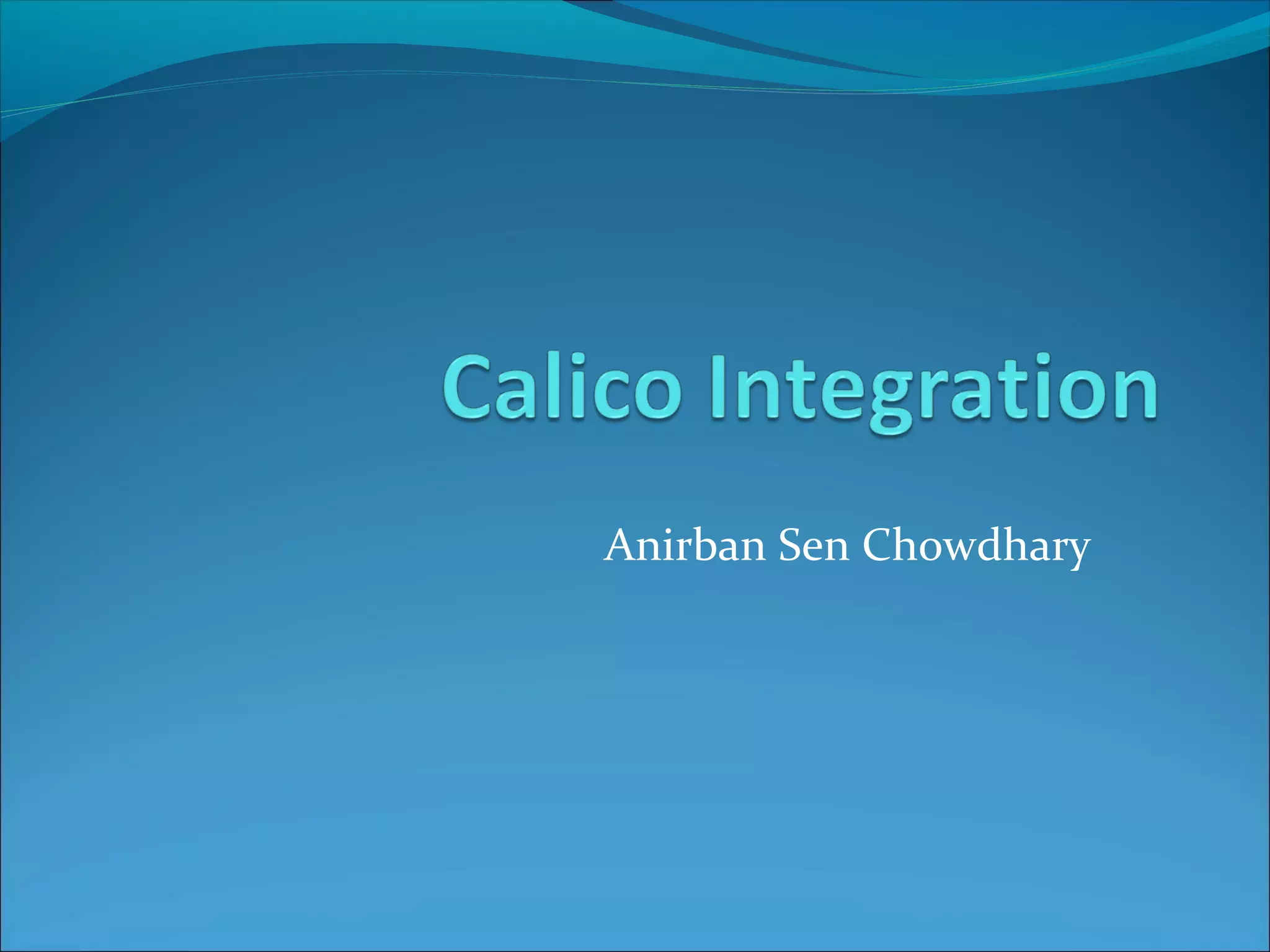 Calico integration | PPT
