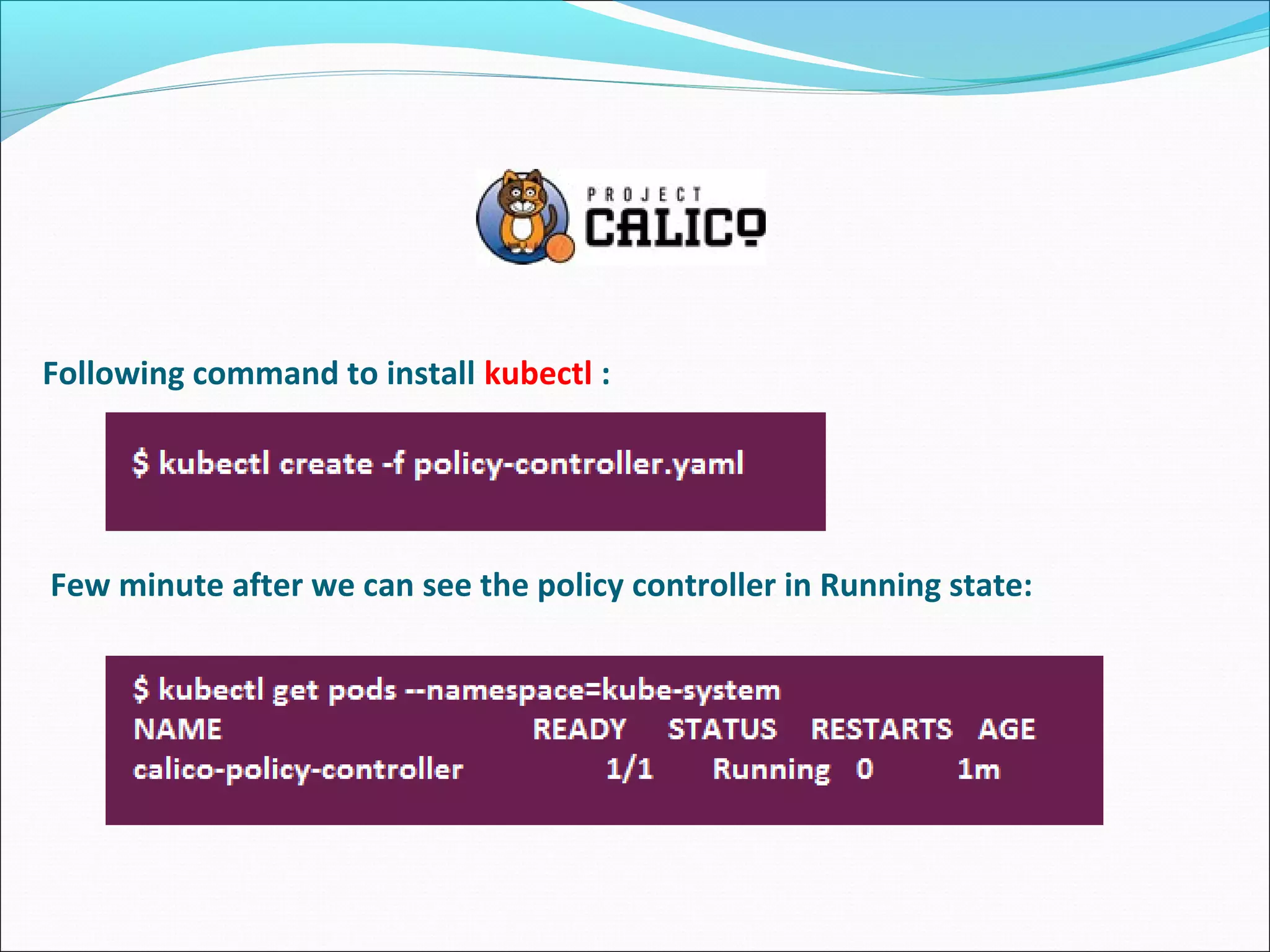 Calico integration | PPT