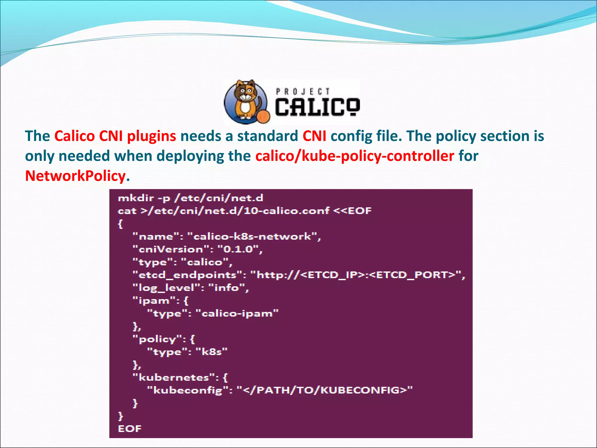Calico integration | PPT