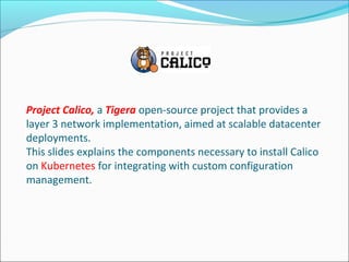 Calico integration | PPT