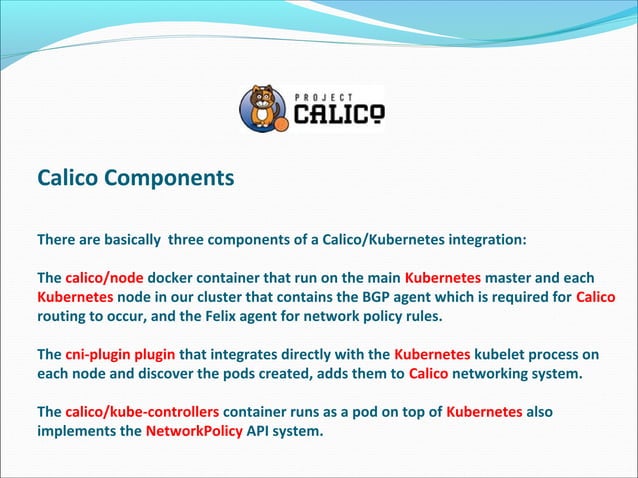 Calico integration | PPT