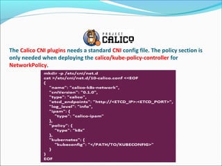 Calico integration | PPT