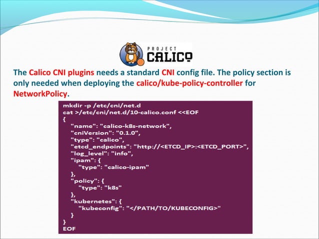 Calico integration | PPT