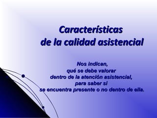 Calidad De La Atención en Salud | PPT
