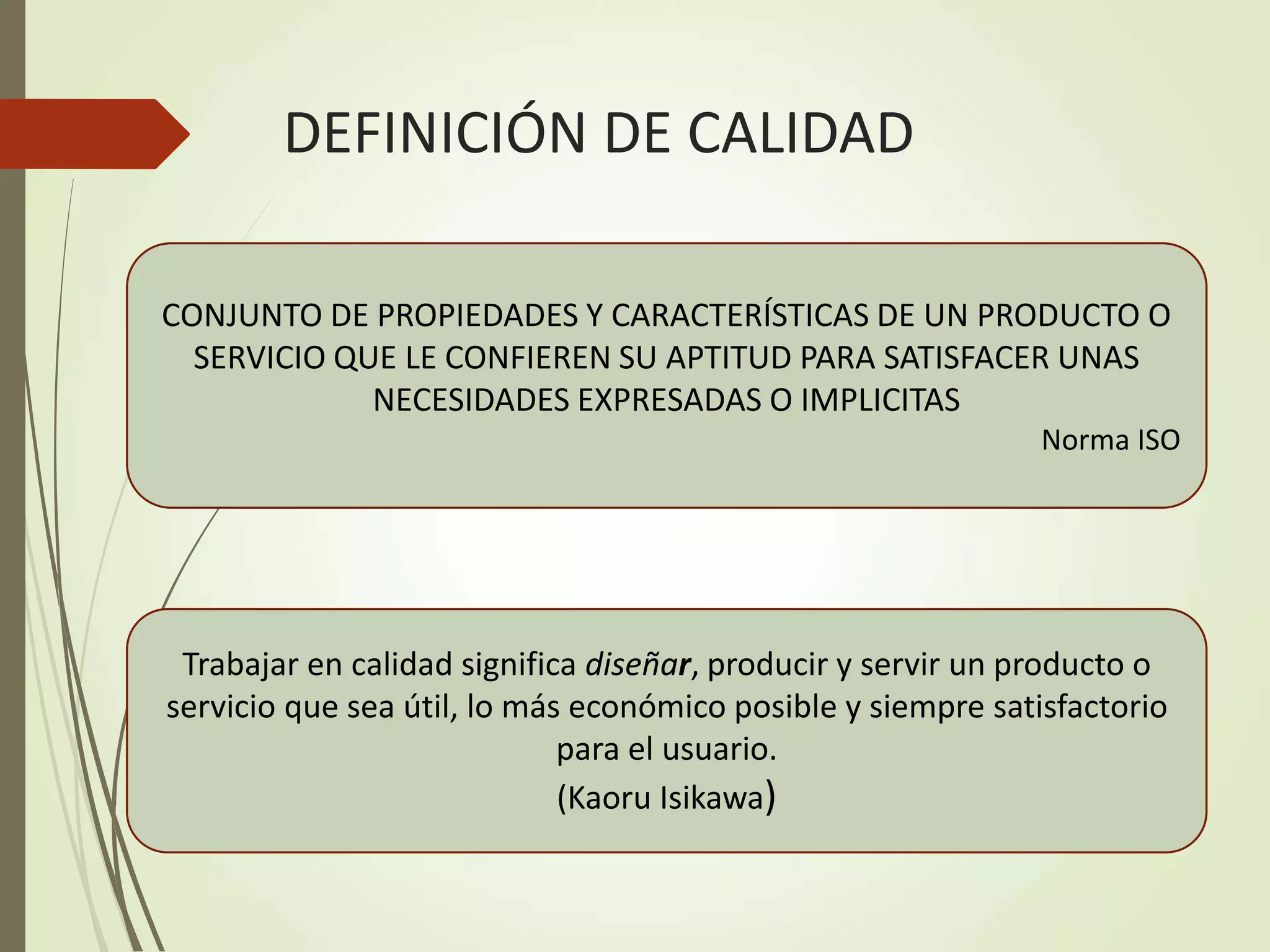 Calidad 2018 a | PPT | Business | Business and Finance
