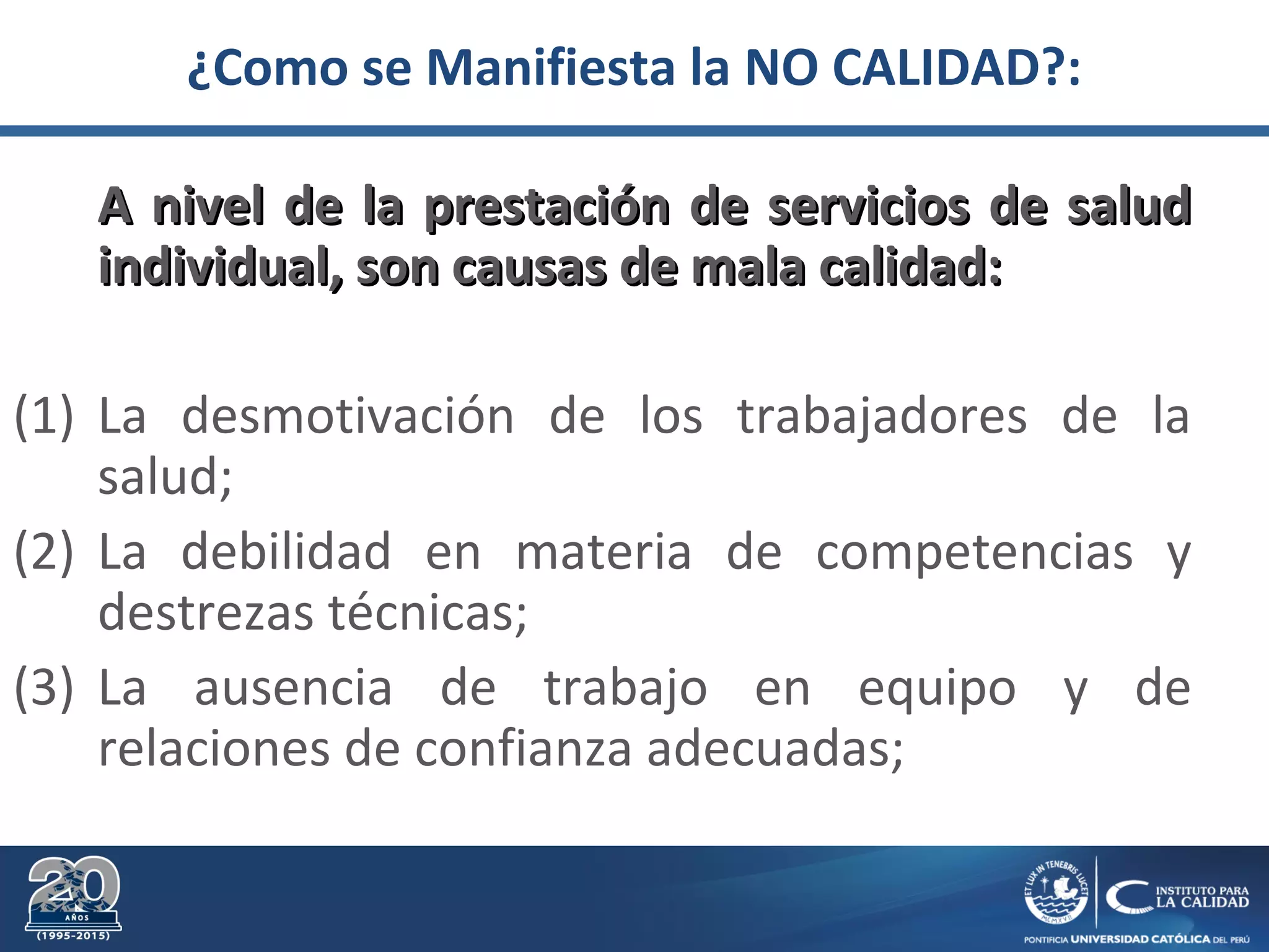 Calidad clase modelo inst calidad | PPT