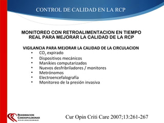 Calidad en la rcp | PPT