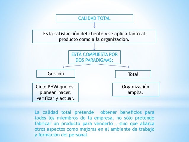Mapa Conceptual De Calidad Total | Images and Photos finder