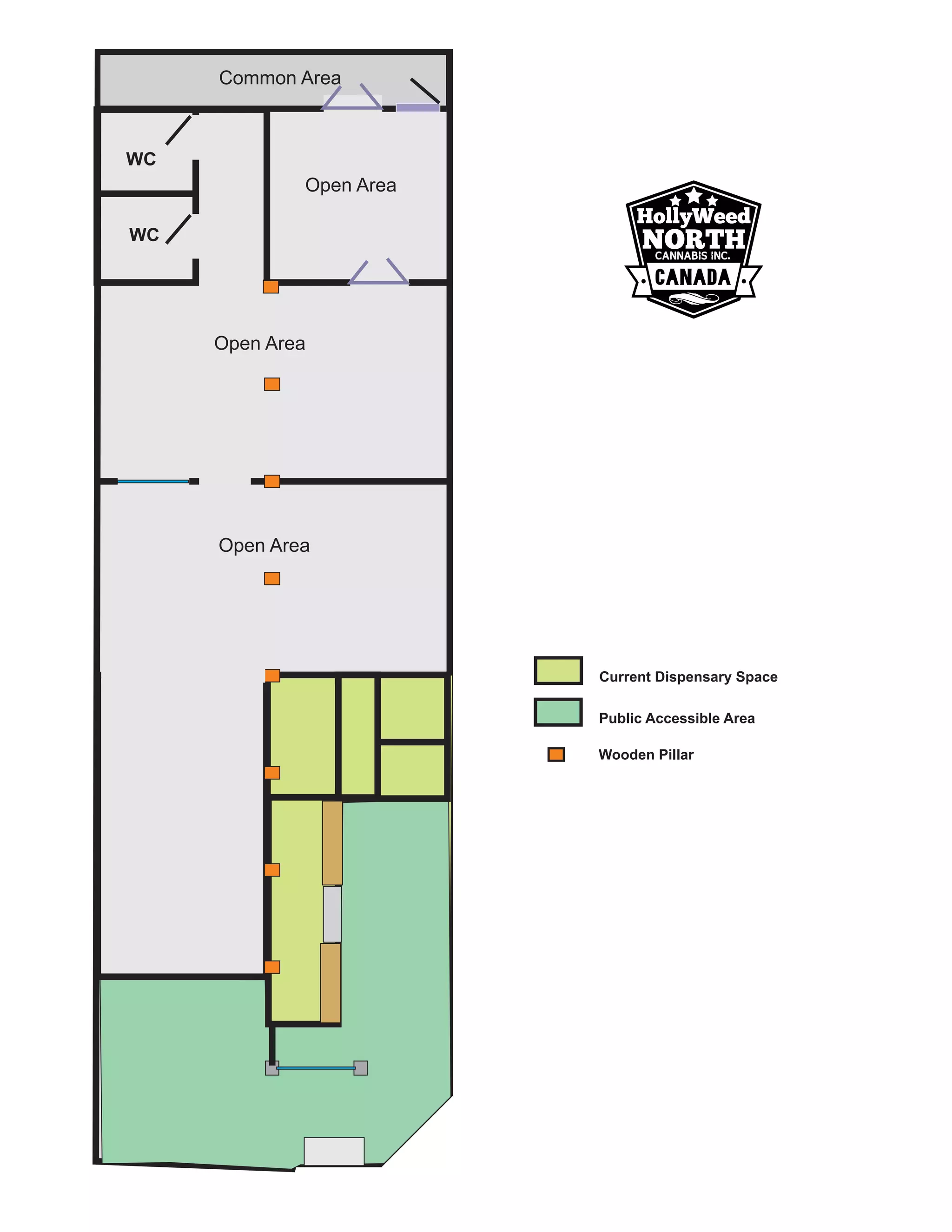 A California Cannabis Dispensary Floorplan example | PDF