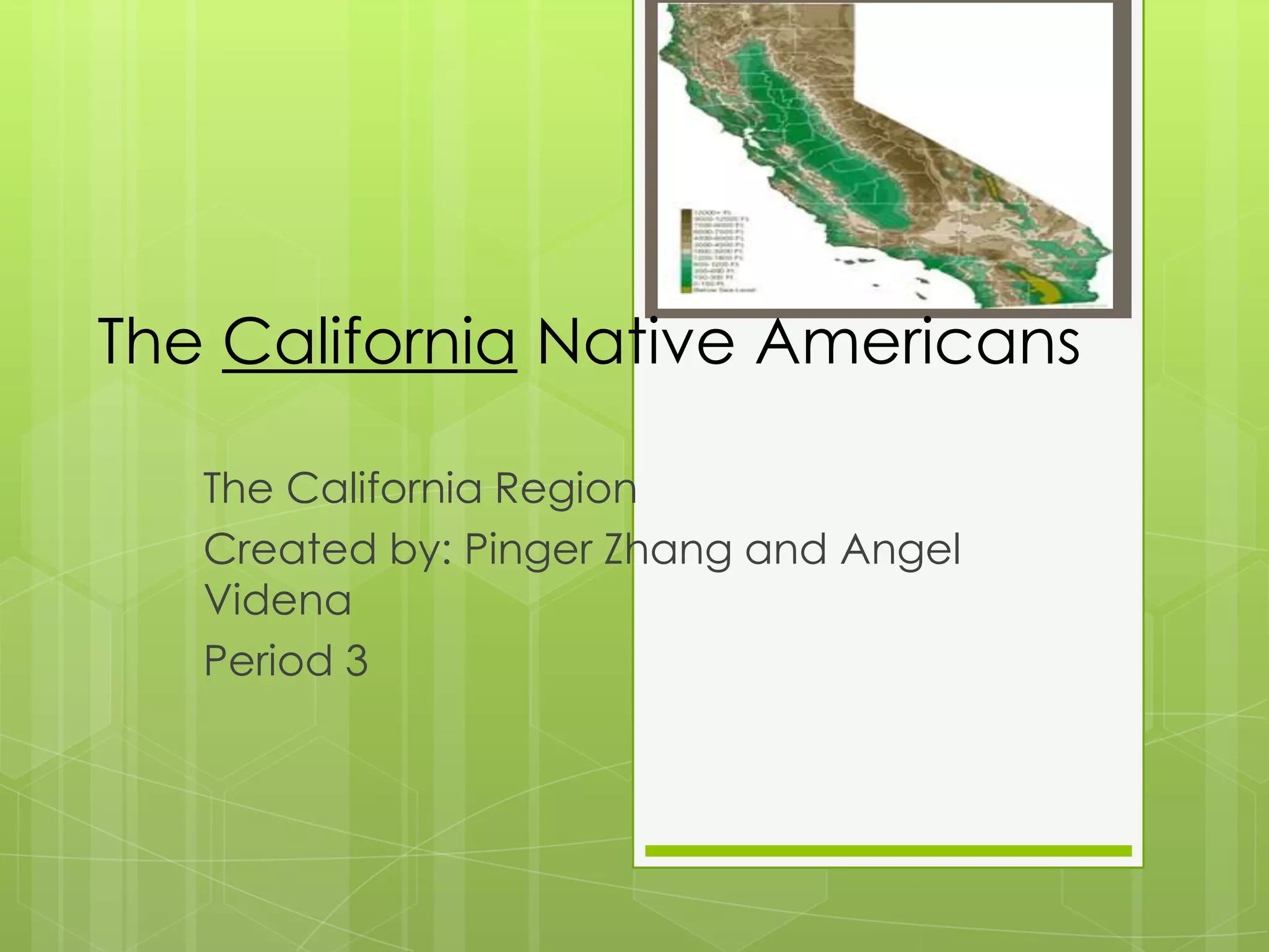 California Native Americans | PPTX