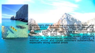 California | PPTX | North America Travel | Travel Locations