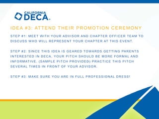 California DECA Middle School Outreach | PPT