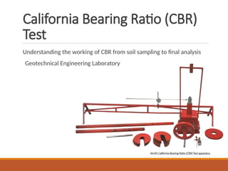 California Bearing Ratio a Geotechnical Soil Test its working ,Merit ...