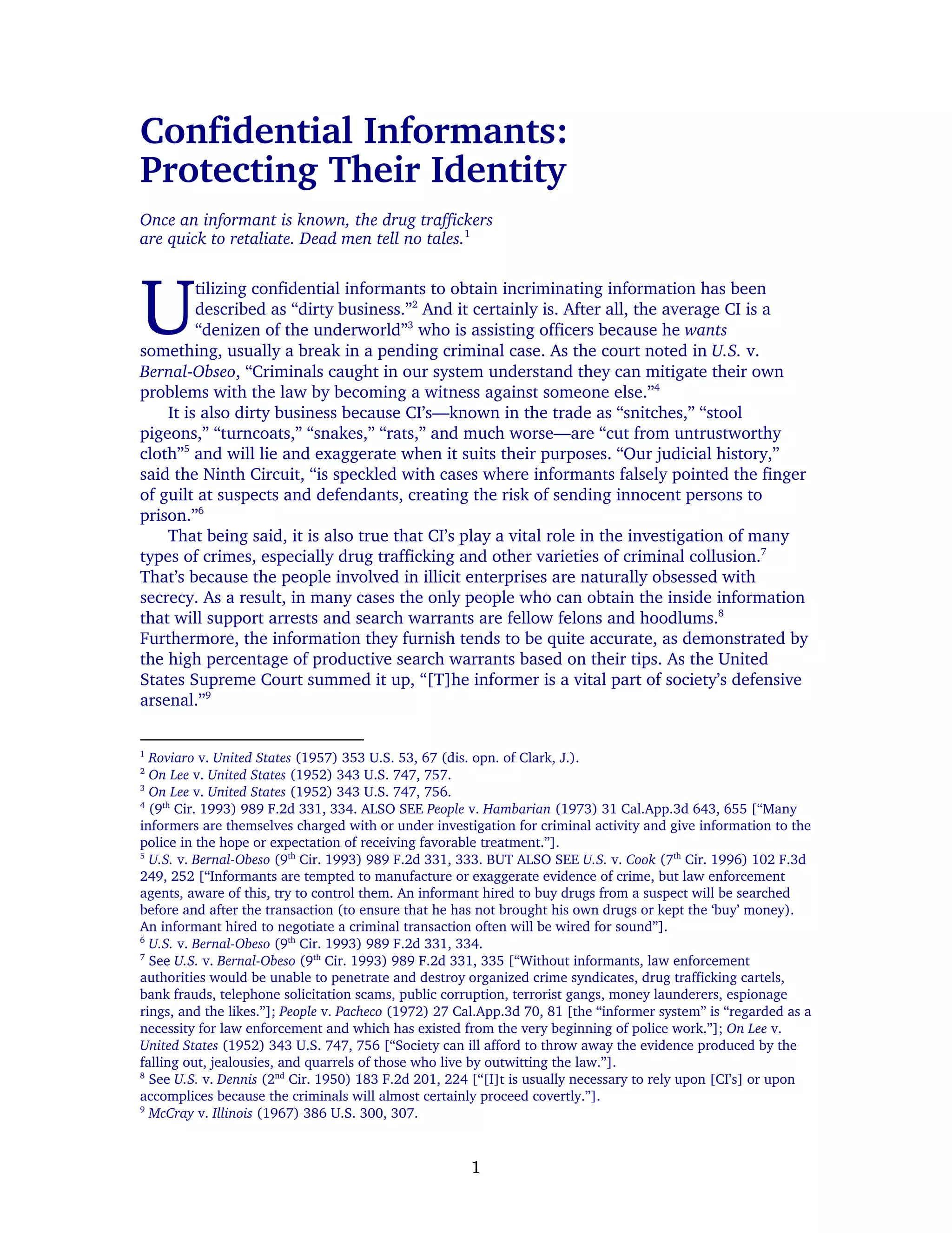 Confidential Informant Darren Chaker | PDF | Law