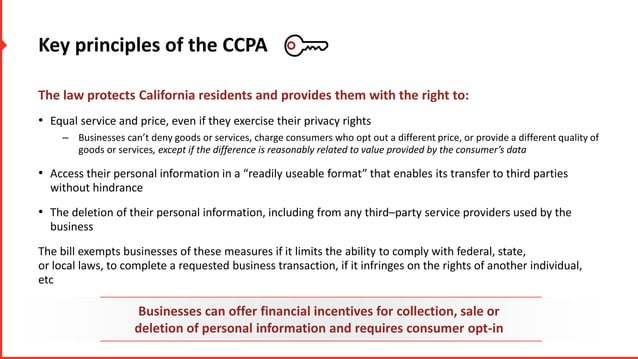 California Consumer Privacy Act: What your brand needs to know | PPT