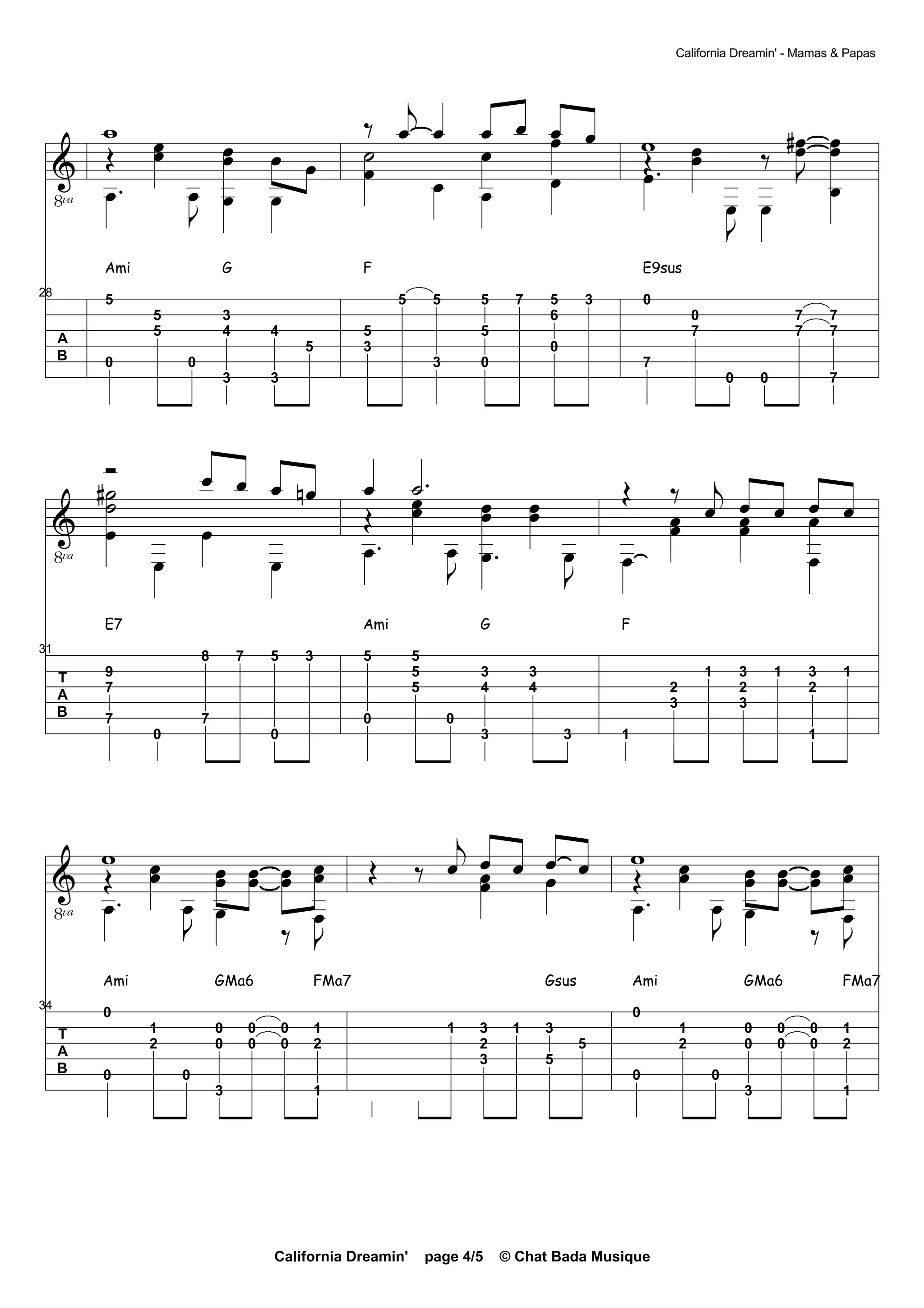 California dreamin | PDF