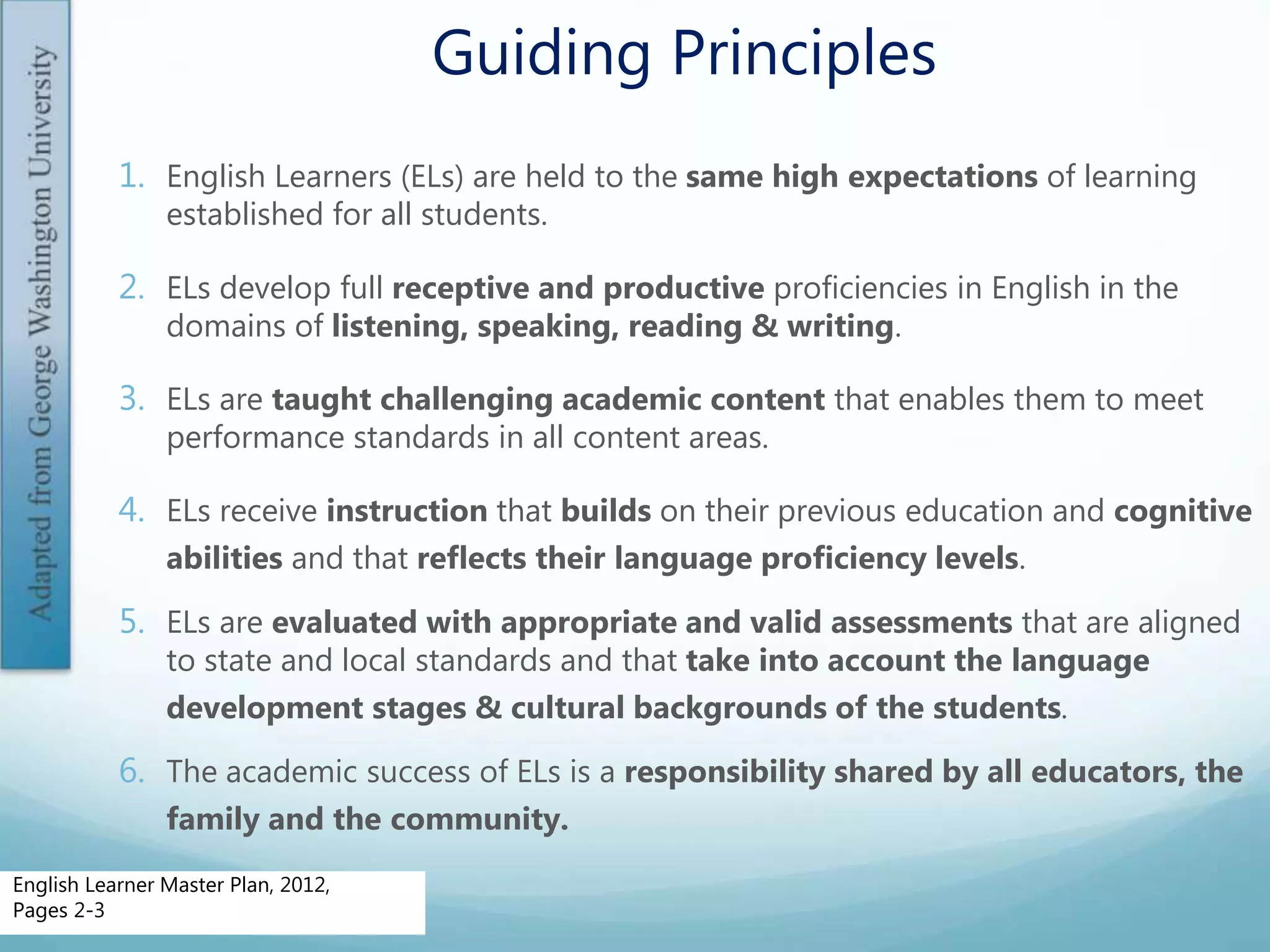 California ELD Standards Overview | PPTX