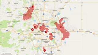 The California Fires: Size Comparison by City | PDF