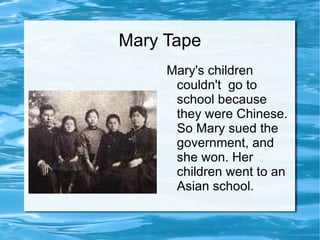 California History | ODP