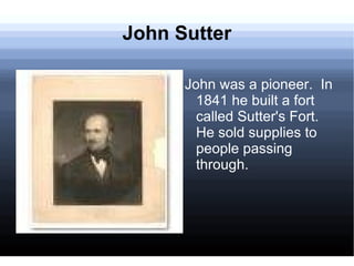 California History Power Point | ODP