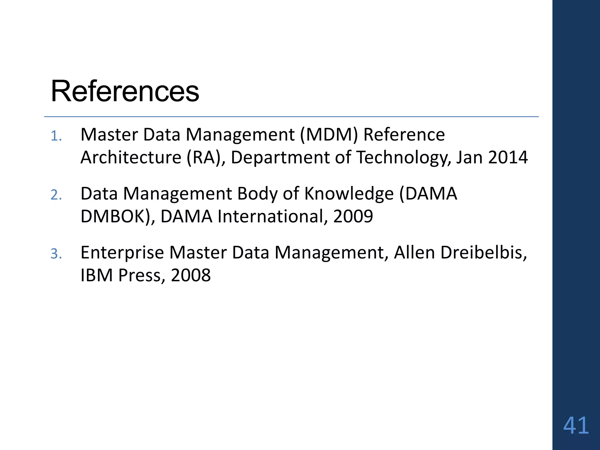 Master Data Management | PDF
