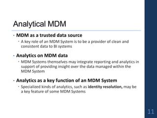 Master Data Management | PDF