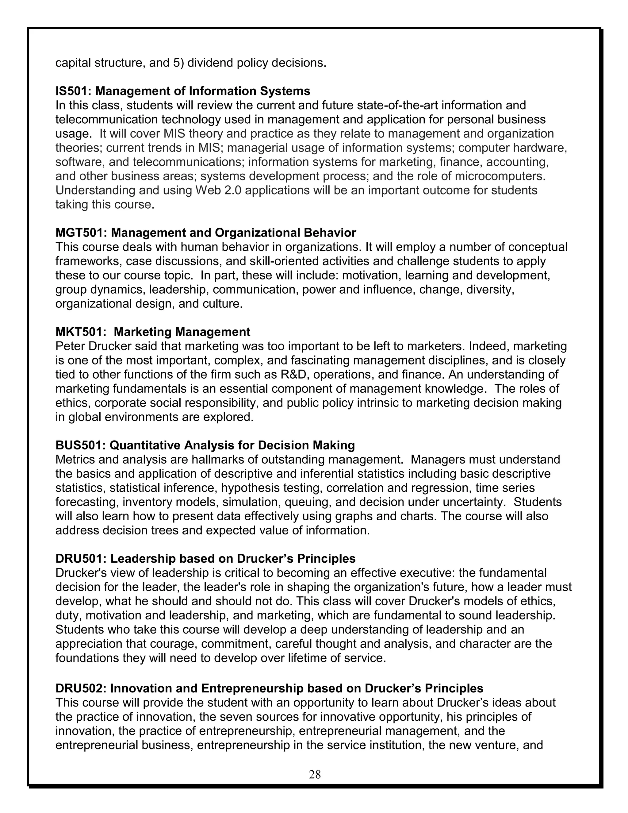 California institute of advanced management (ciam) | PDF