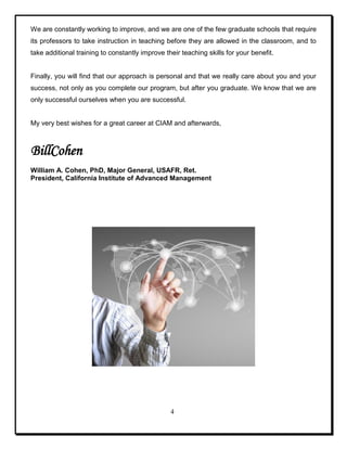 California institute of advanced management (ciam) | PDF