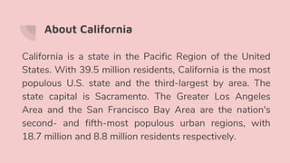 California ppt | PPTX