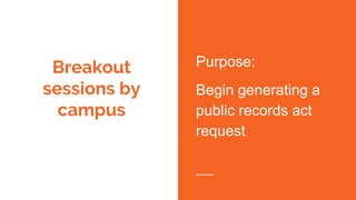 California public records request act working group | PPTX