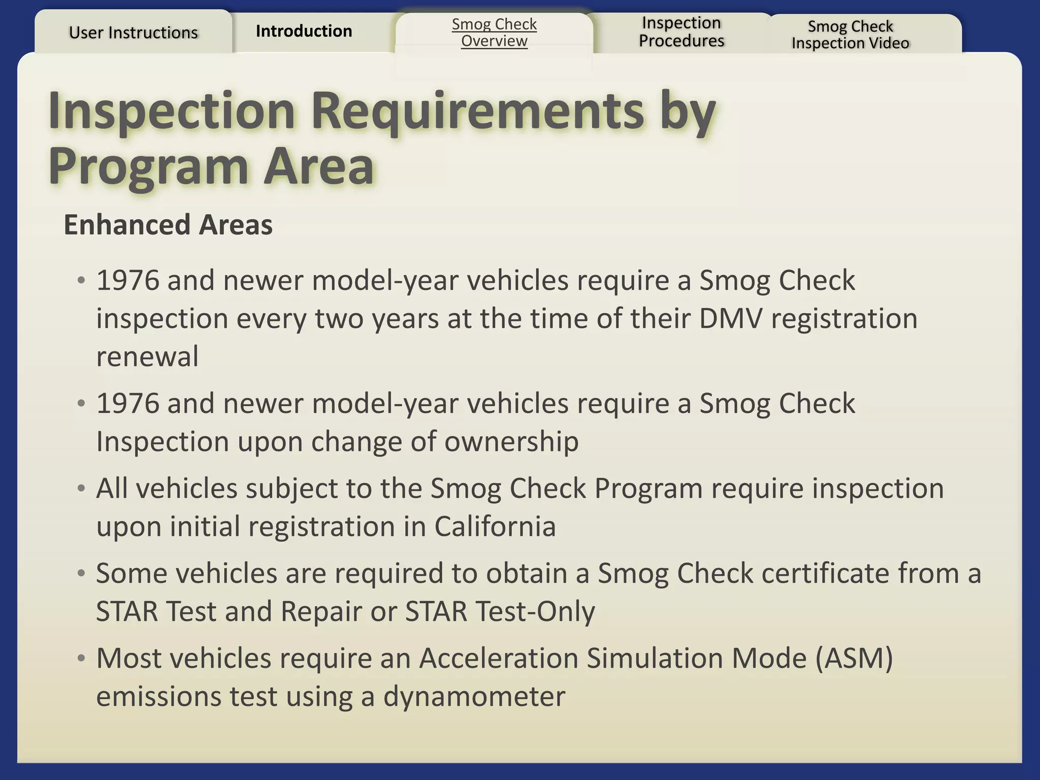 VVC AUTO 85.5 - Smog Technician - Level 1 - California smog check ...