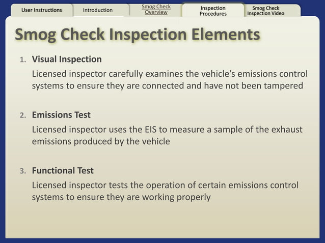VVC AUTO 85.5 - Smog Technician - Level 1 - California smog check ...