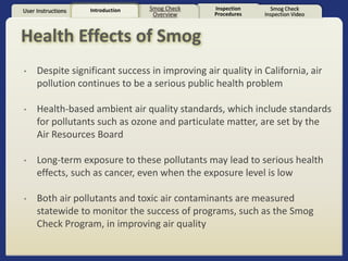 VVC AUTO 85.5 - Smog Technician - Level 1 - California smog check ...