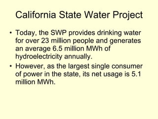 California state aqueducts | PPT