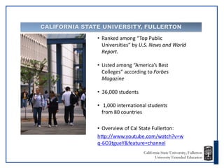 California state university, fullerton | PDF | Undergraduate Education ...
