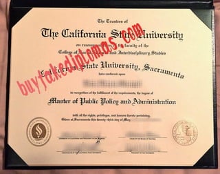 California State University Sacramento Degree | PDF