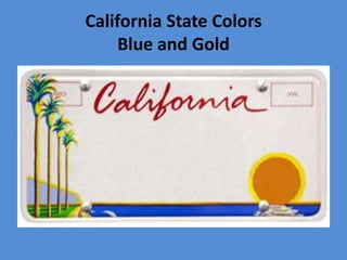 California symbols for kindergarten | PPT
