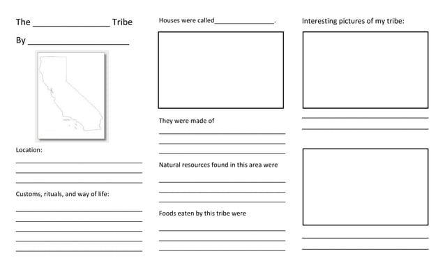 California Native American tribe project | PPT