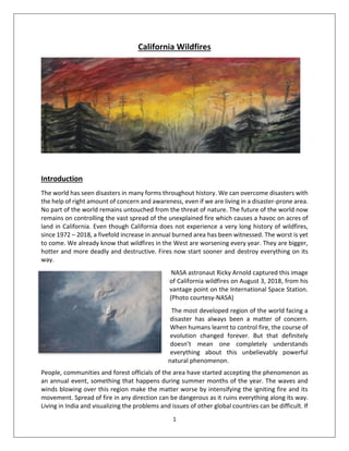California wildfire | PDF | Disasters
