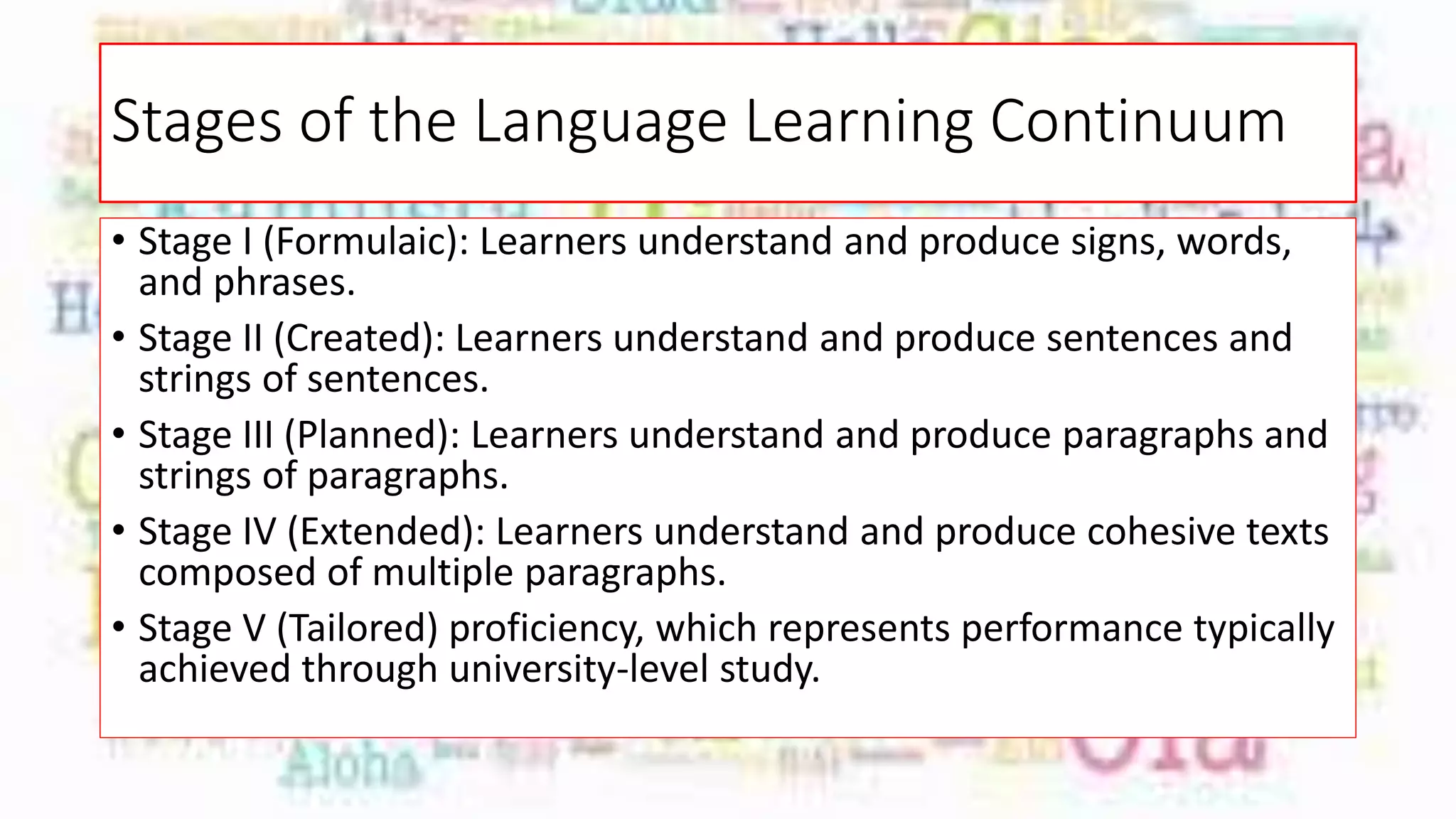 California World Language Standards Update | PPT