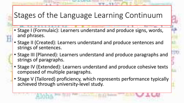 California World Language Standards Update | PPT