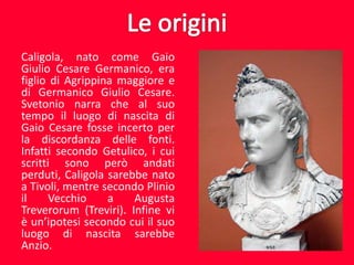 Caligola | PPTX