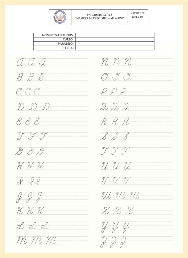 CALIGRAFIA 2.pdf PARA EGB SUPERIOR........... | PDF