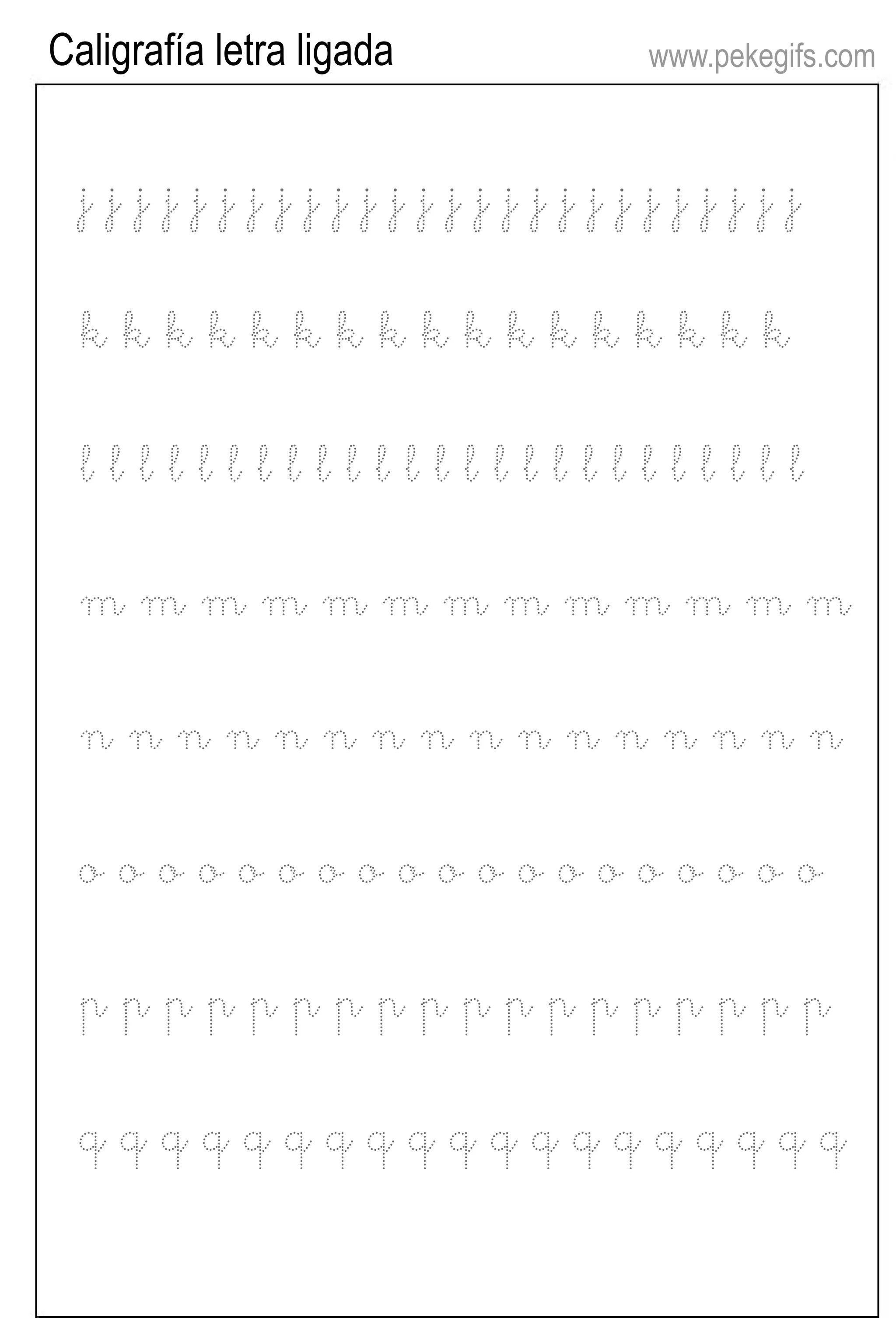 Caligrafía cursiva | PDF